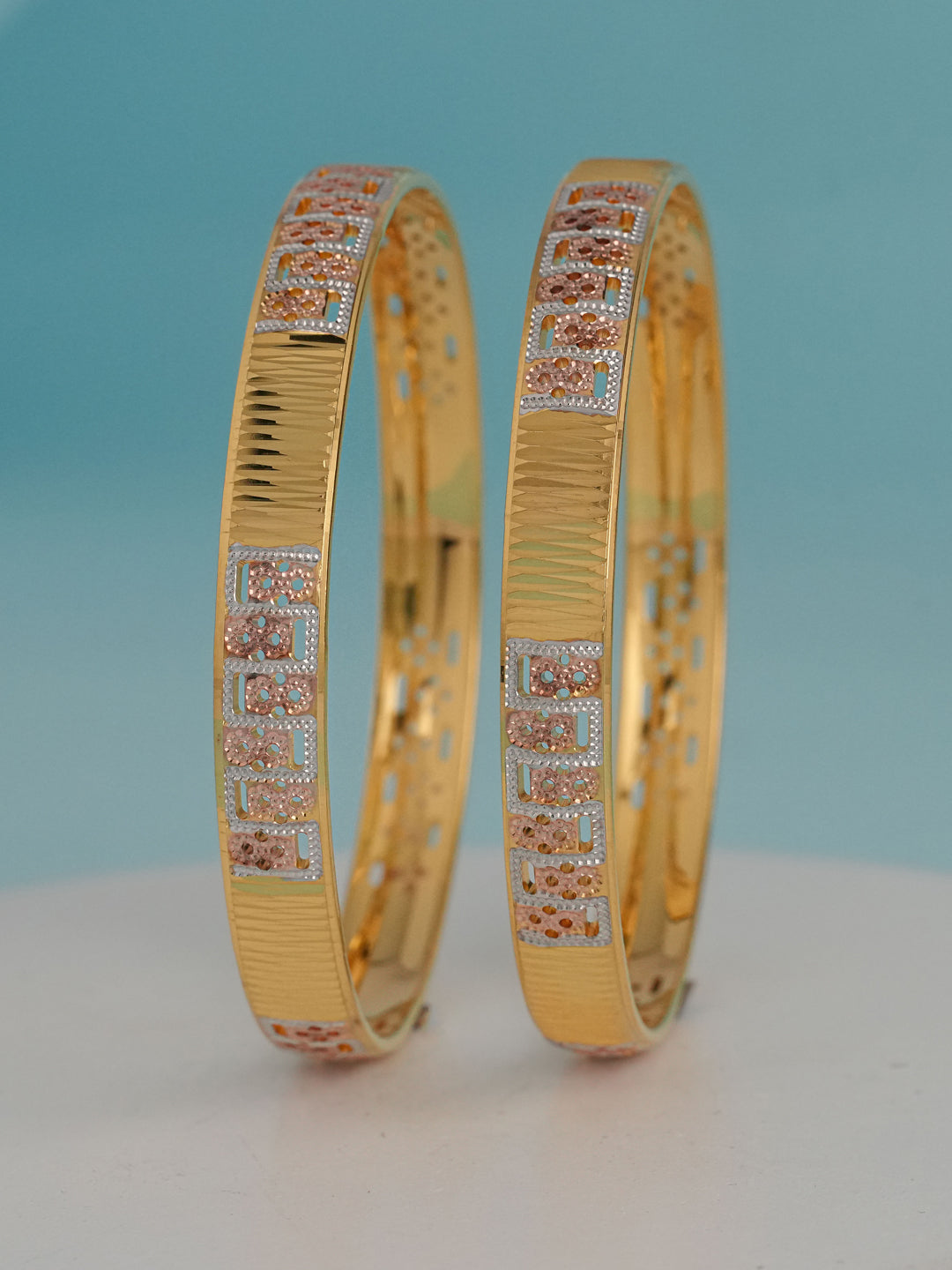 Laya Half round Bangles – Cygni Bangles